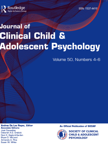 The Journal of Clinical Child and Adolescent Psychology (JCCAP) – SCCAP ...